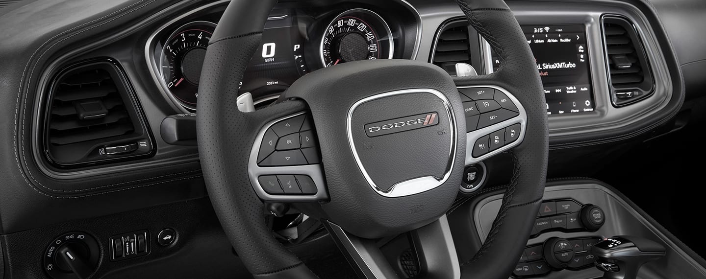 Dodge Challenger 2024 Interior Preto